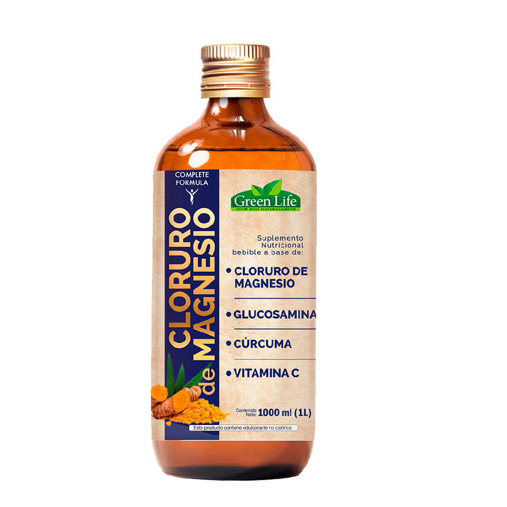 CLORURO DE MAGNESIO JARABE 1000ML GREEN LIFE | El Arbolito